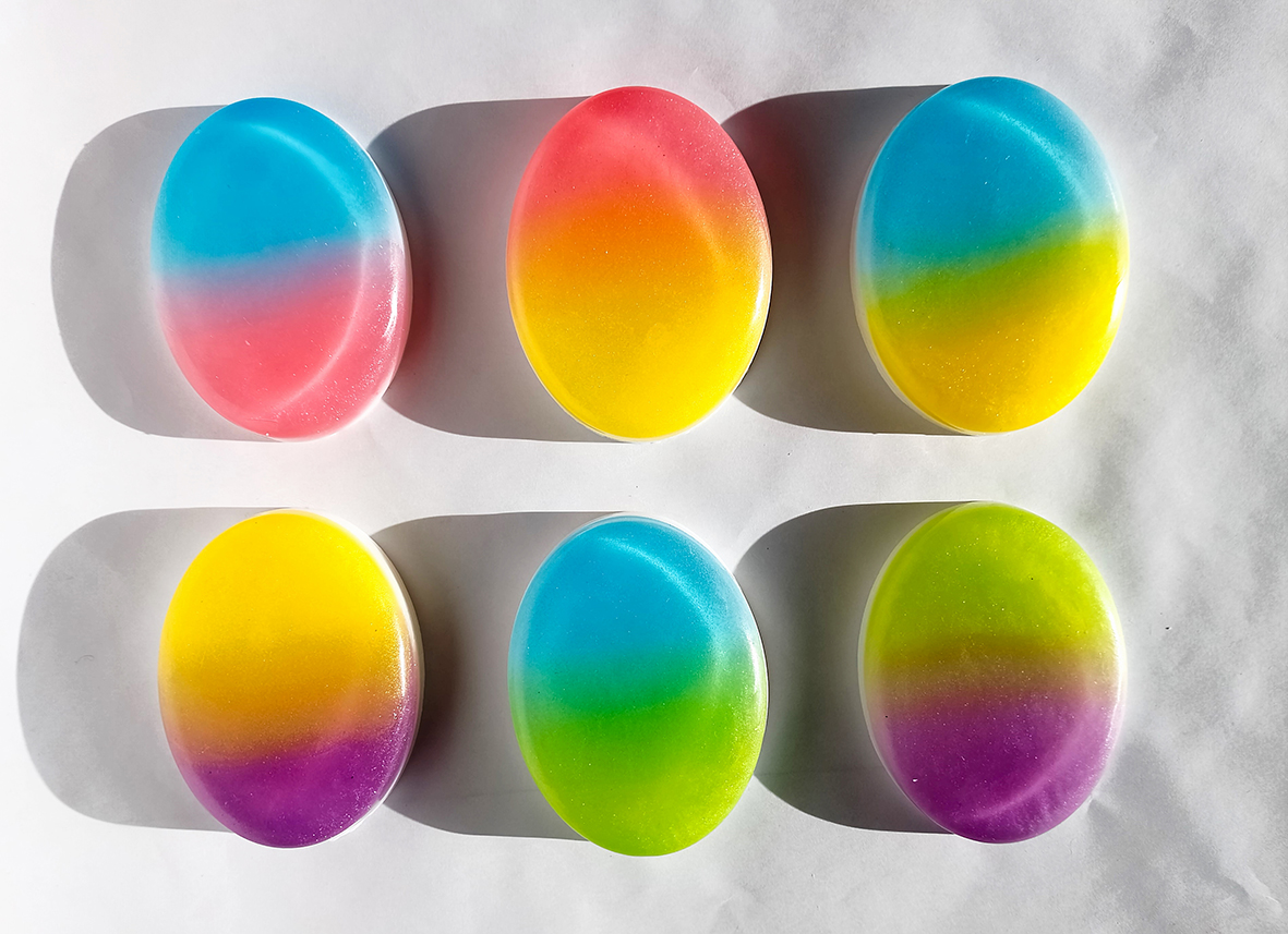 Ombré mydlo | HandyMade